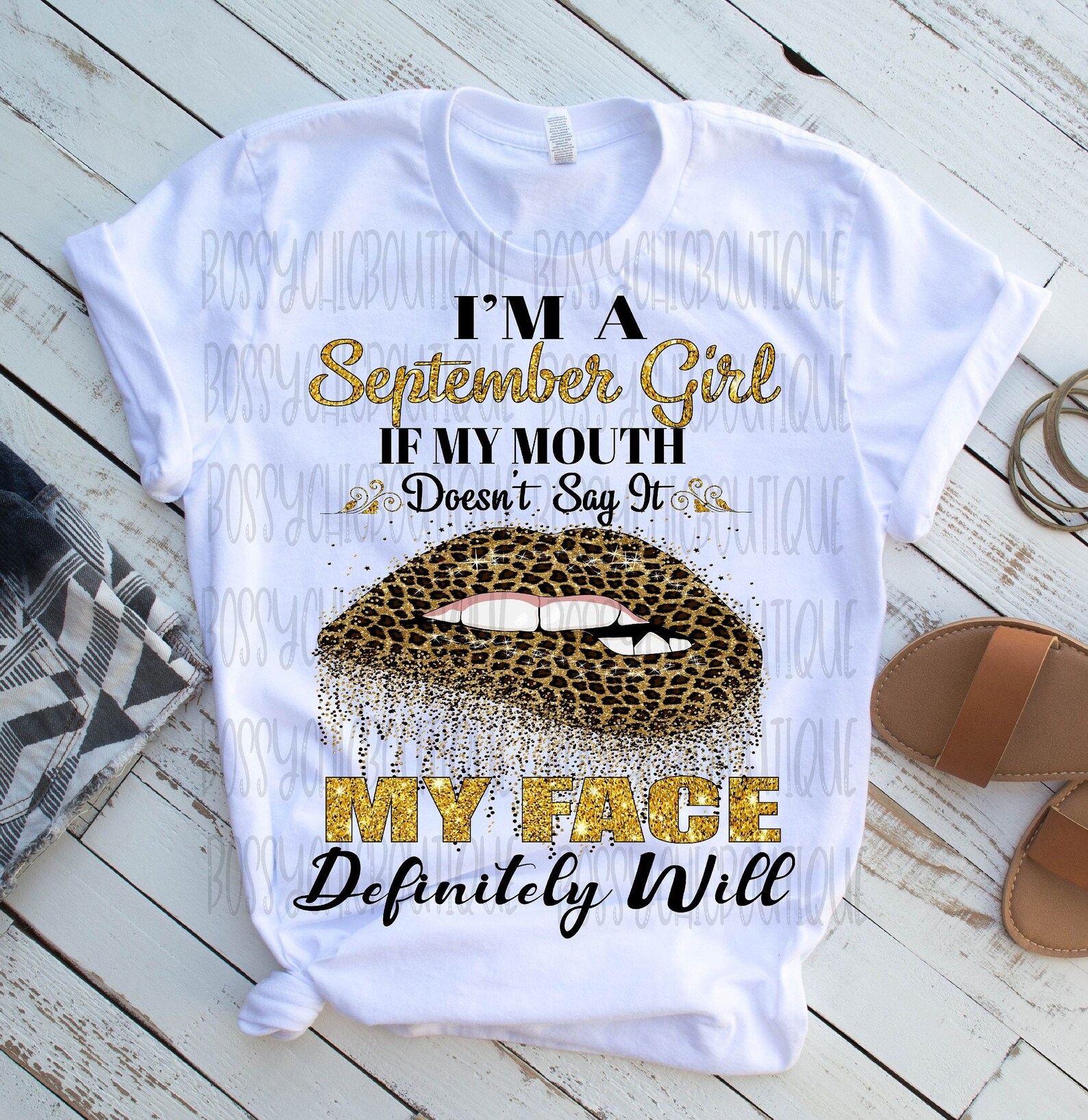 I'm A September Girl Sublimation Design September - Etsy