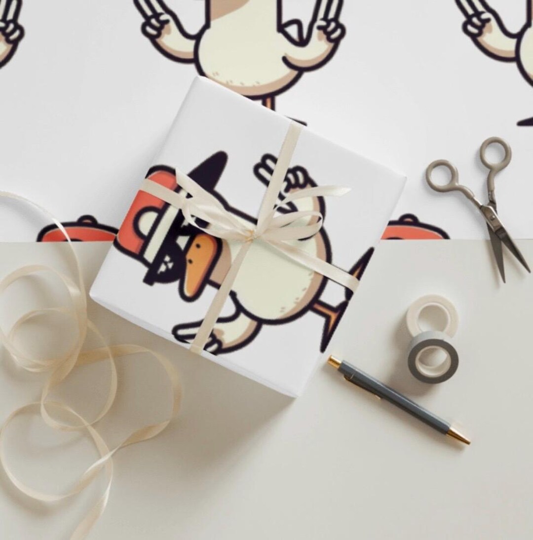 Silly Goose Bit Silly Wrapping Paper Fun, Cool - Etsy