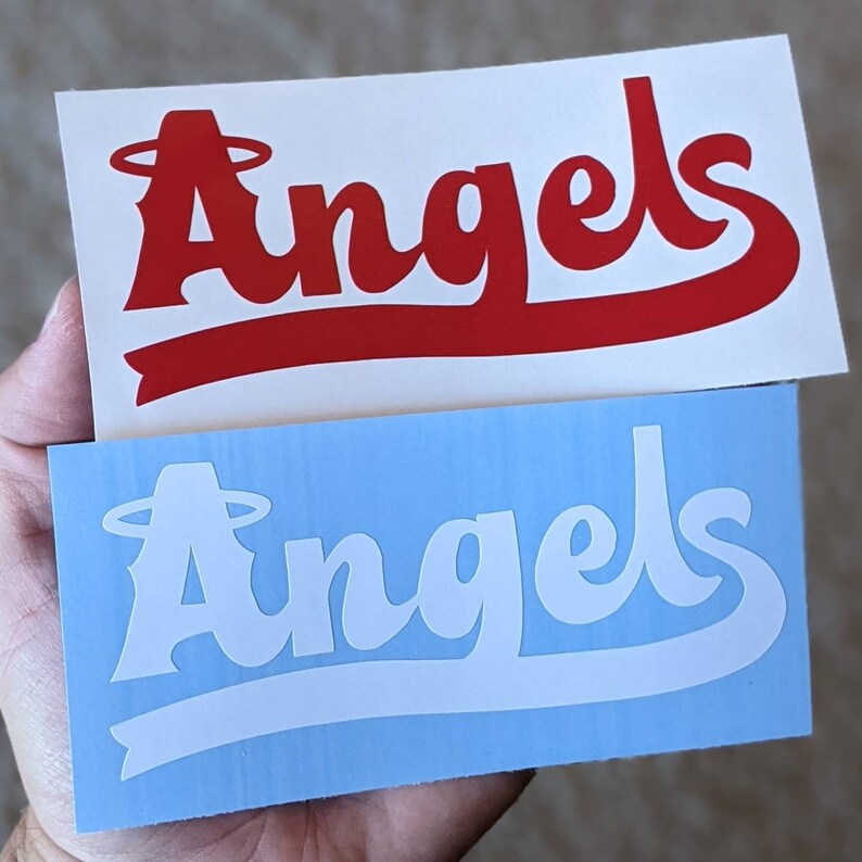 Angels City Connect Decal Sticker Los Angeles Angels of - Etsy