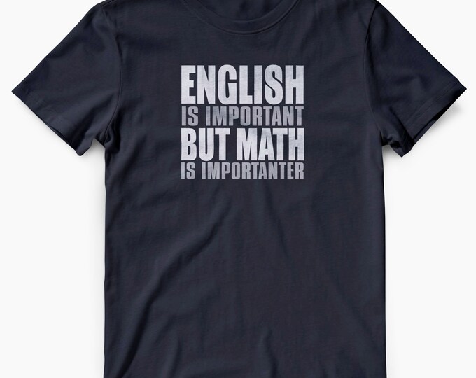 English is Important but Math is Importanter | Funny | English ...
