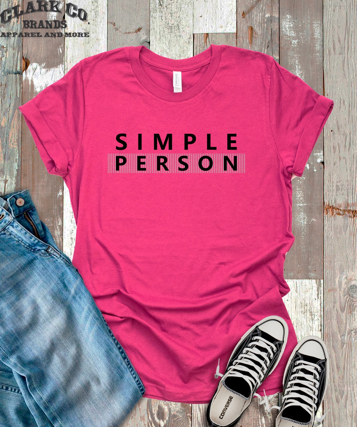 Simple Person T-shirt Funny Shirts Gift Ideas Trendy - Etsy