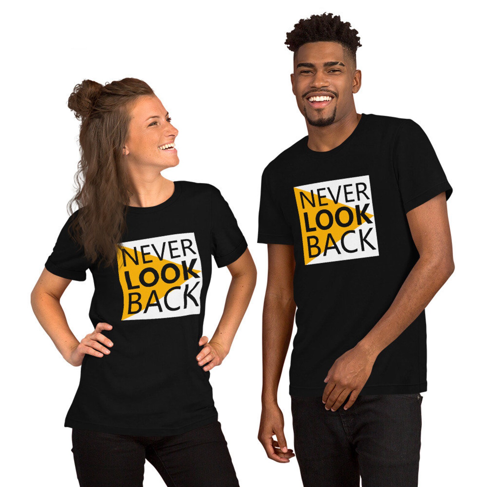 Never Look Back T-shirt Inspirational Shirts Gift Ideas - Etsy