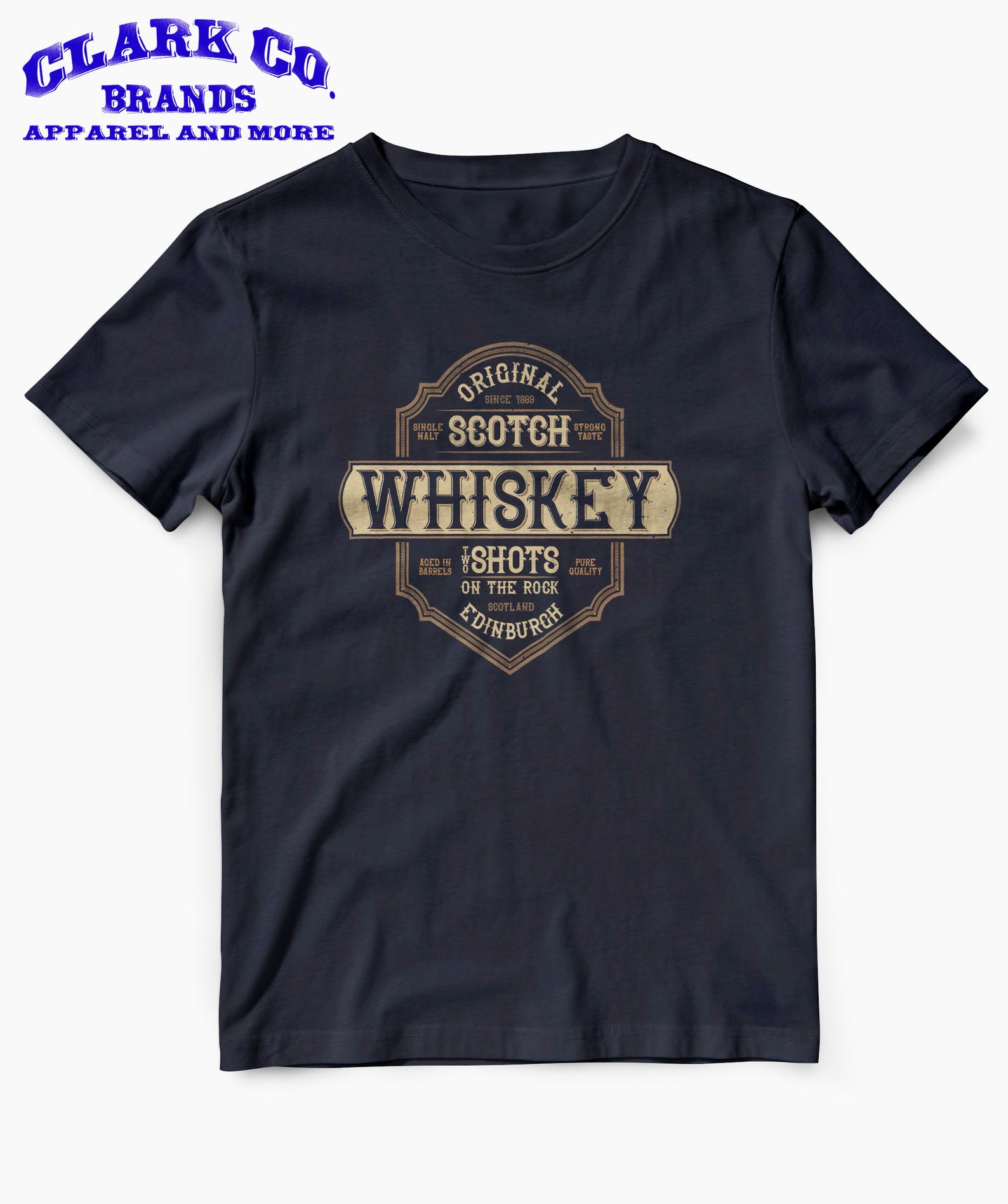 Original Scotch Whiskey Tshirt Edinburgh Alcohol Shirt - Etsy