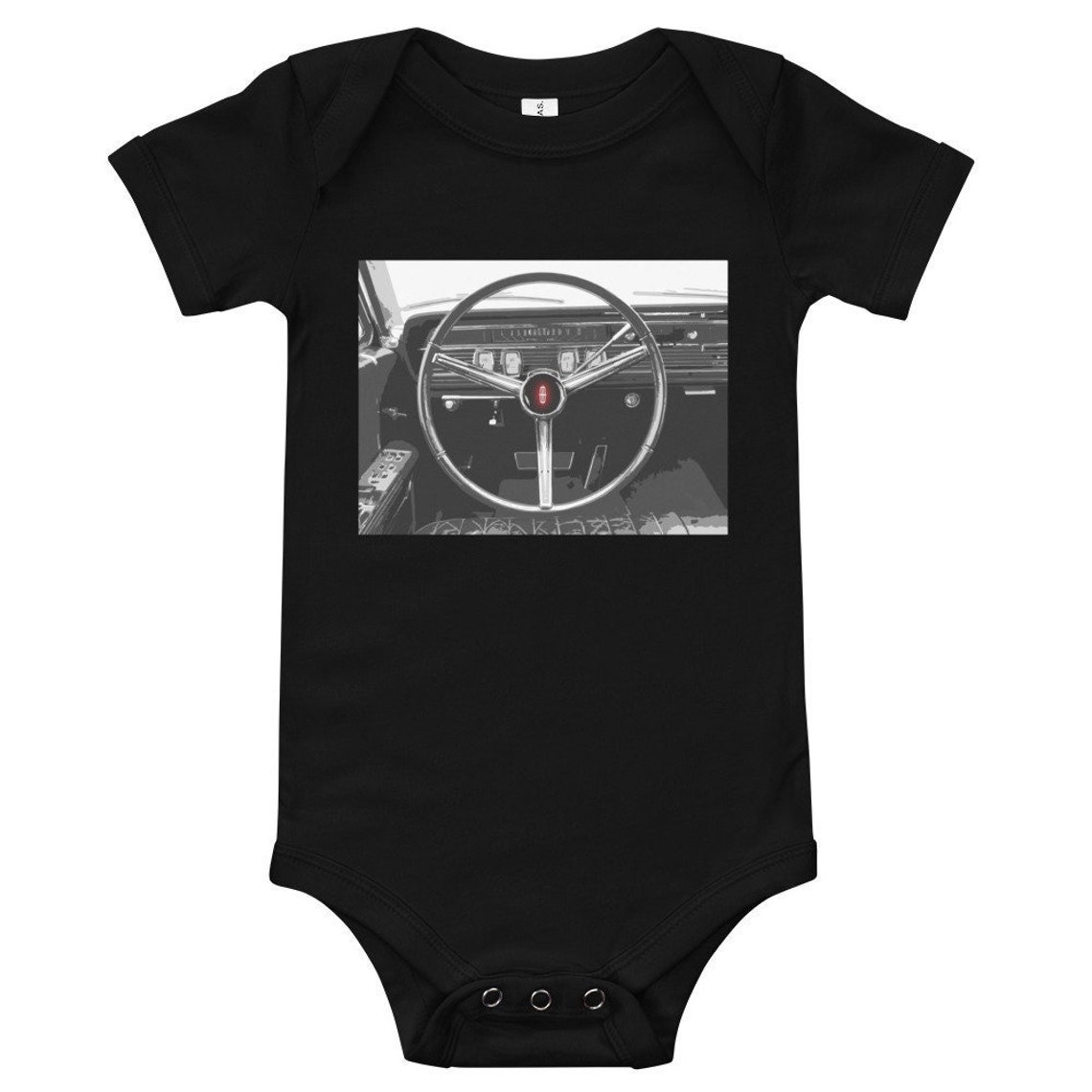 1965 Lincoln Continental Baby Short Sleeve One Piece - Etsy