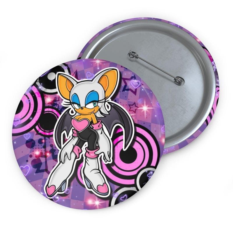 Sonic Custom Button - Etsy