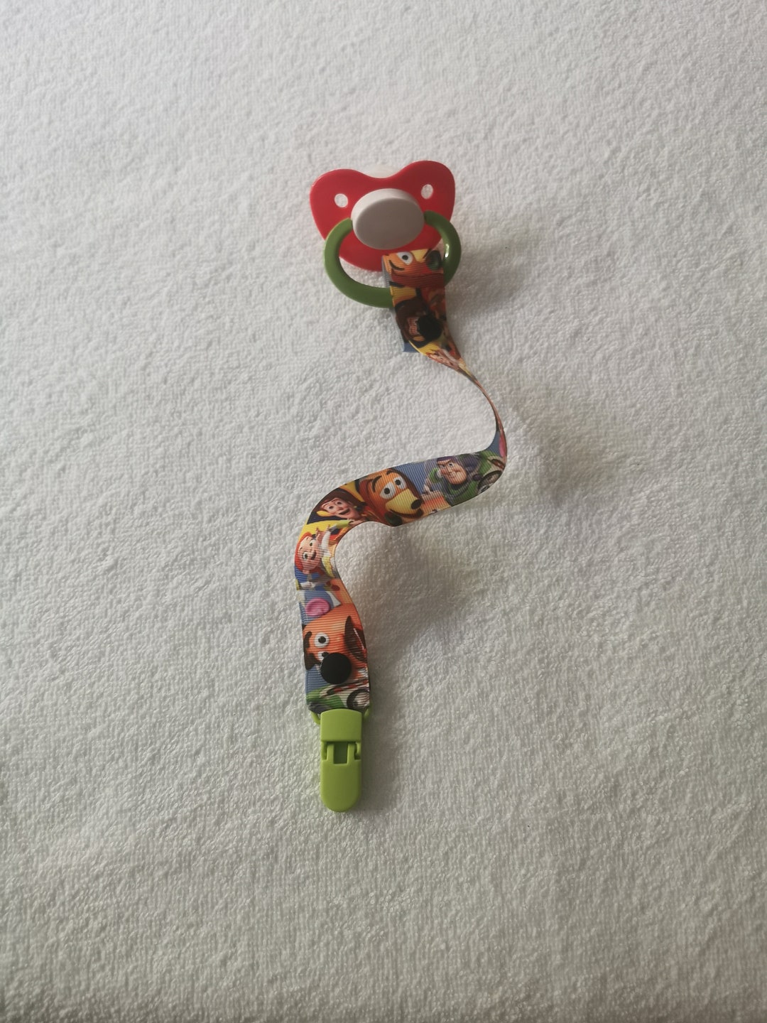 Character Abdl Adult Dummy/paci Clip - Etsy