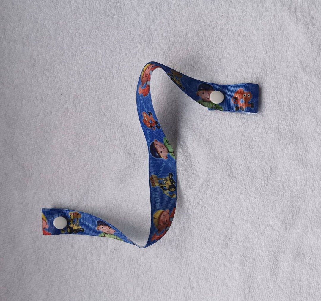 BOB THE BUILDER Abdl Adult Dummy/paci Ribbon - Etsy