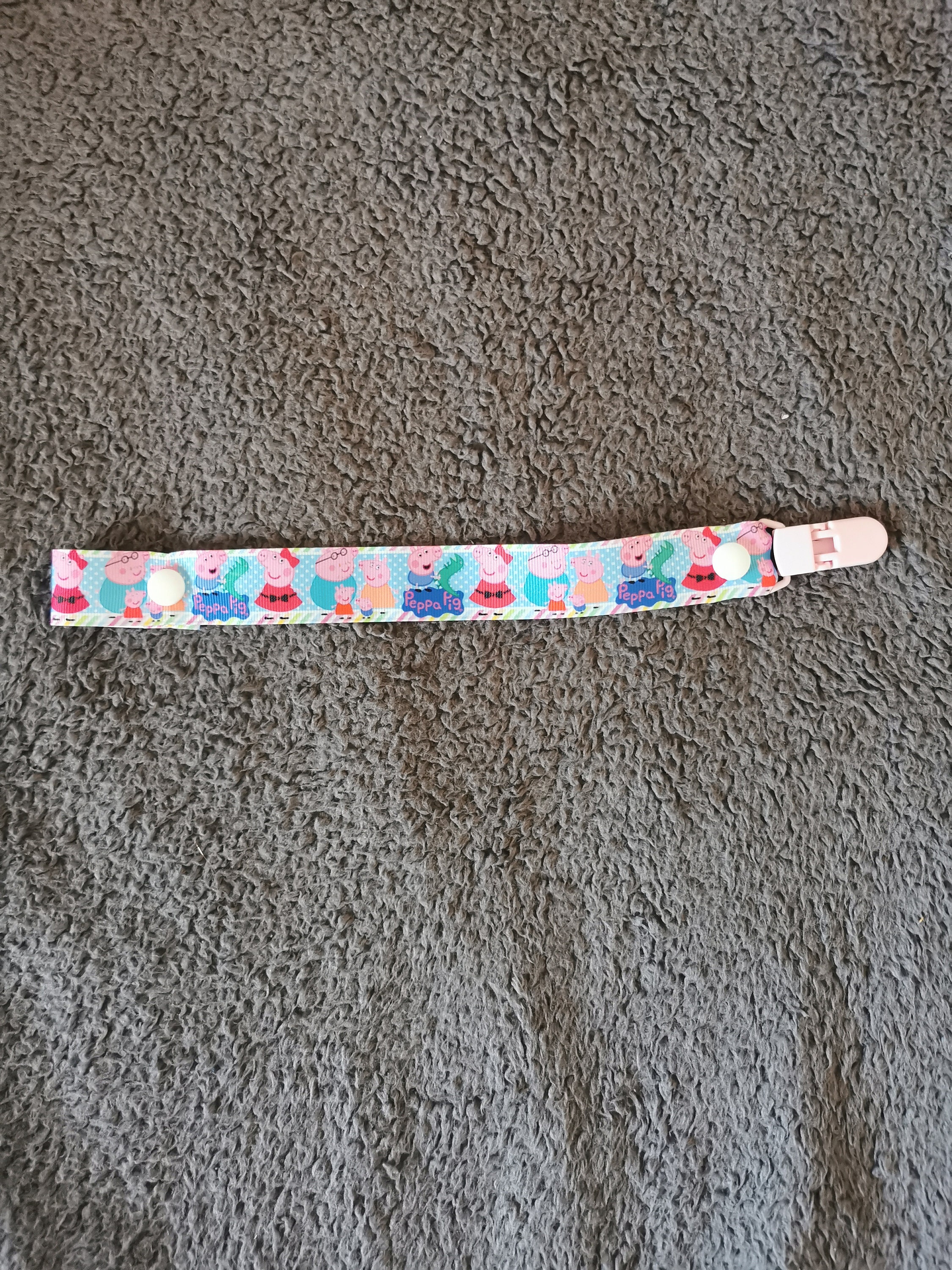 Pig Character Reversible Double Sided Handmade Cotton Abdl Adult Bib ...