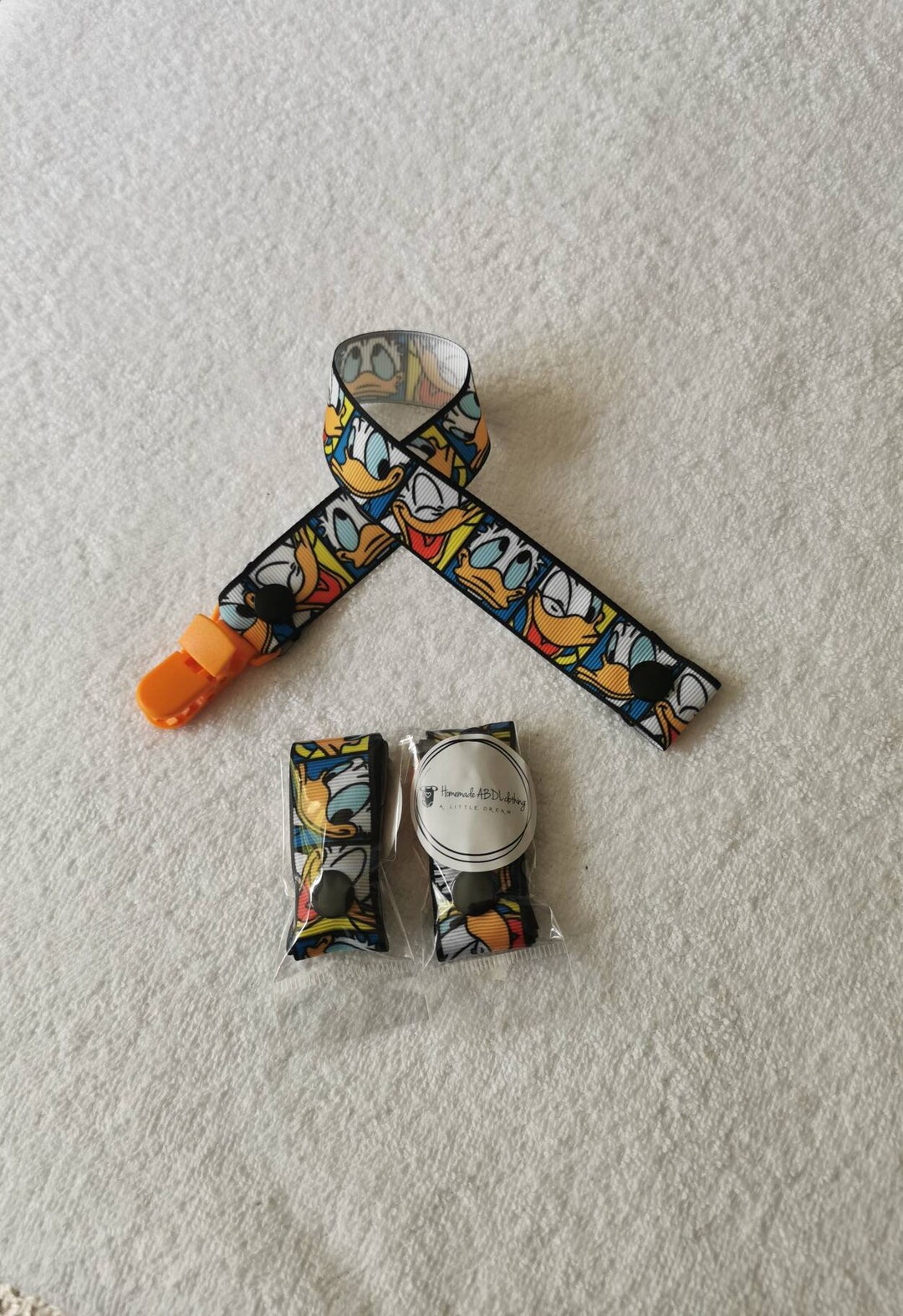 Character Abdl Adult Dummy/paci Clip - Etsy