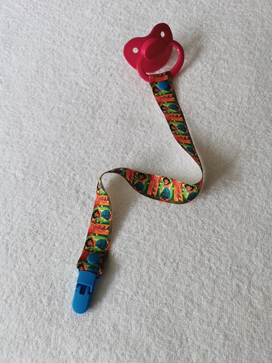 Character Princess Abdl Adult Dummy/paci Clip - Etsy
