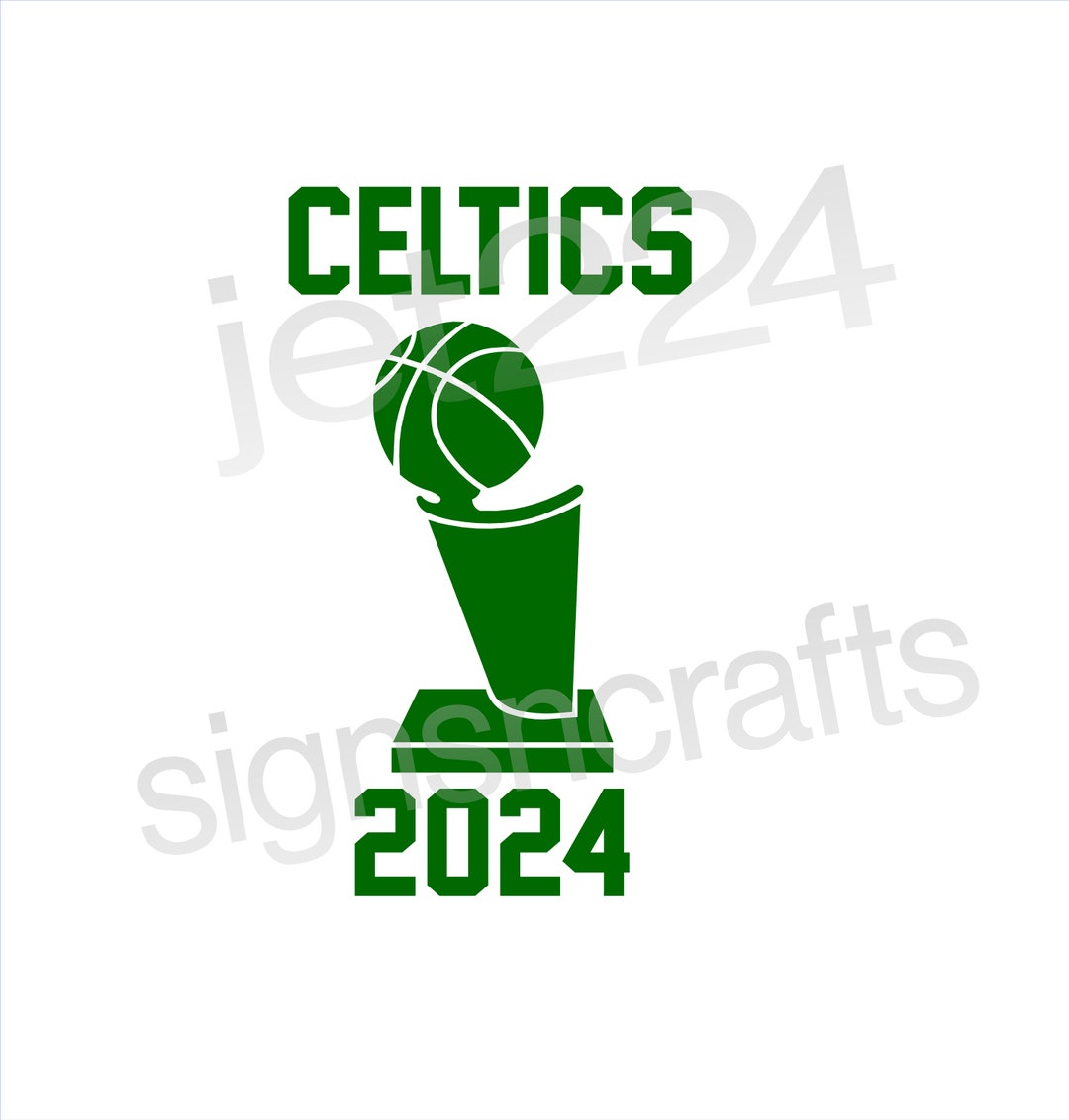 Boston Celtics STICKER DECAL 2024 Champions - Etsy