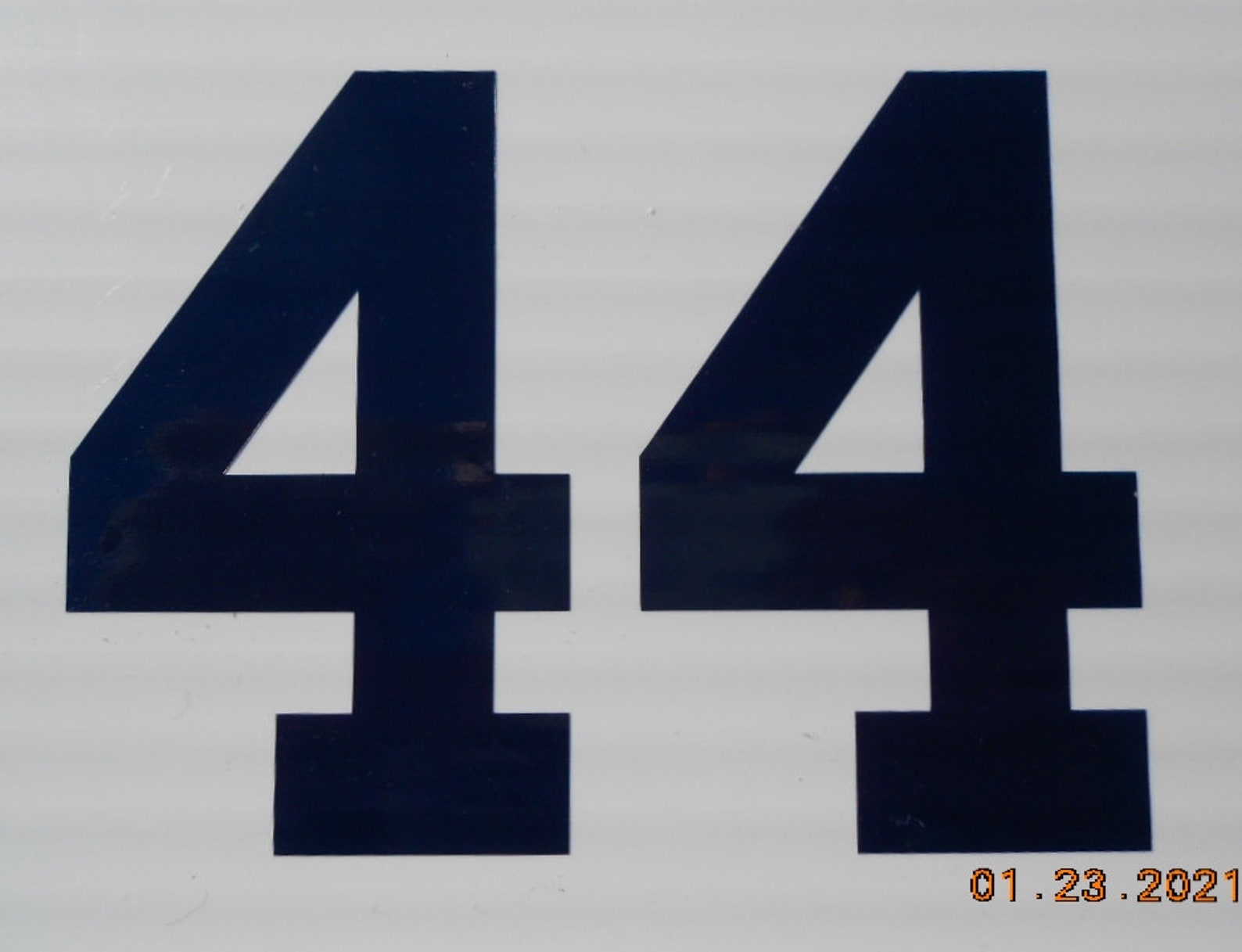 Hank Aaron 44 STICKER DECAL Atlanta Braves Jersey Autograph - Etsy