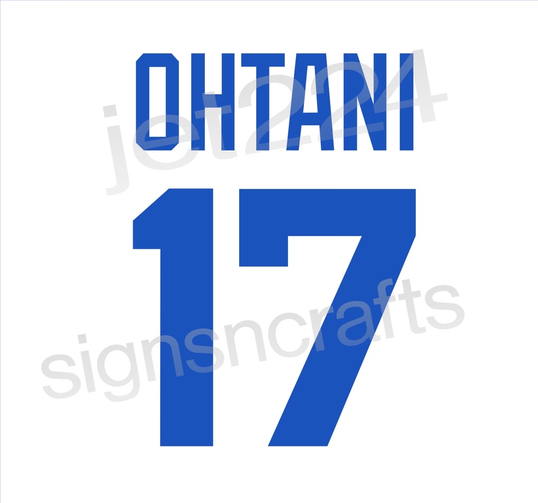 Shohei Ohtani STICKER DECAL Los Angeles Dodgers - Etsy