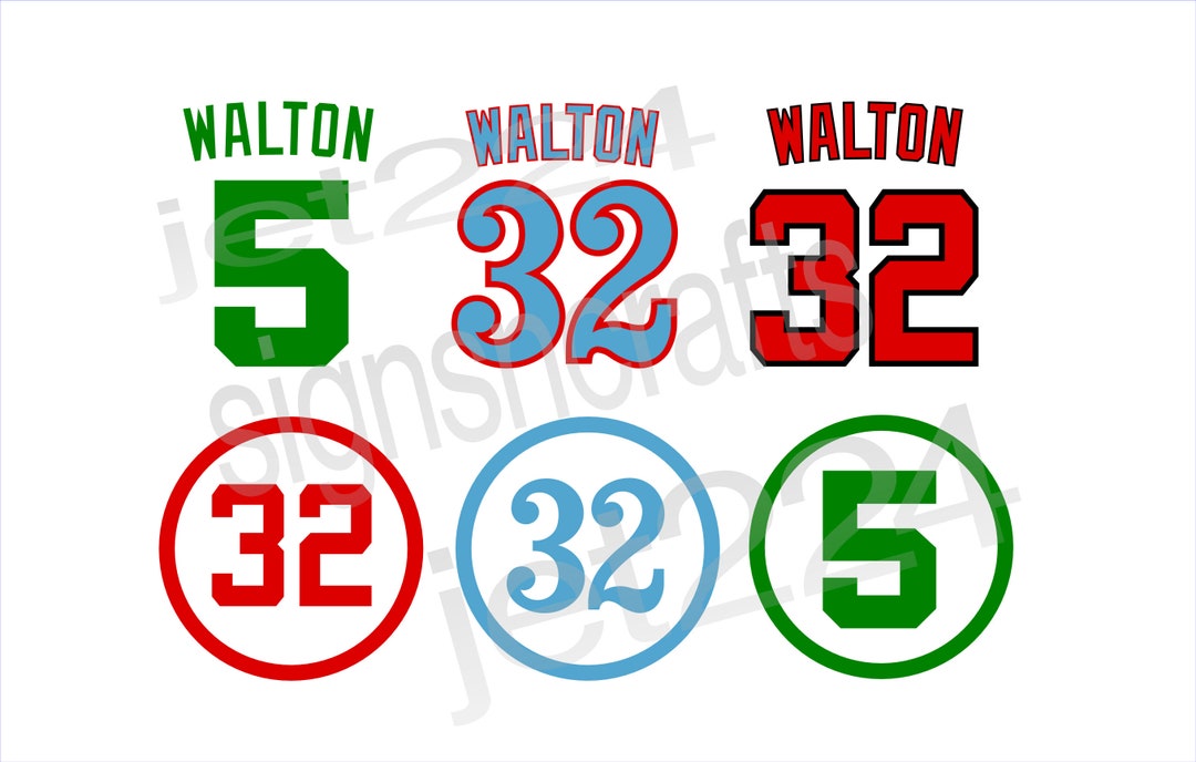 BILL WALTON Sticker Decal, Celtics Clippers Blazers - Etsy