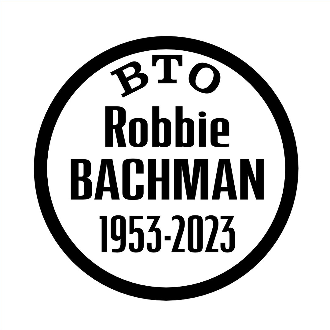 BTO Robbie Bachman STICKER DECAL Bachman Turner Overdrive - Etsy