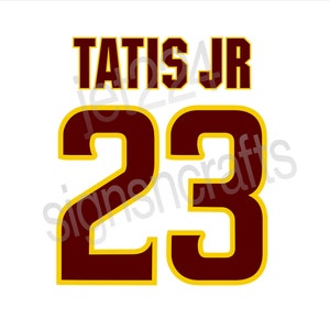 Fernando Tatis JR STICKER DECAL San Diego Padres - Etsy
