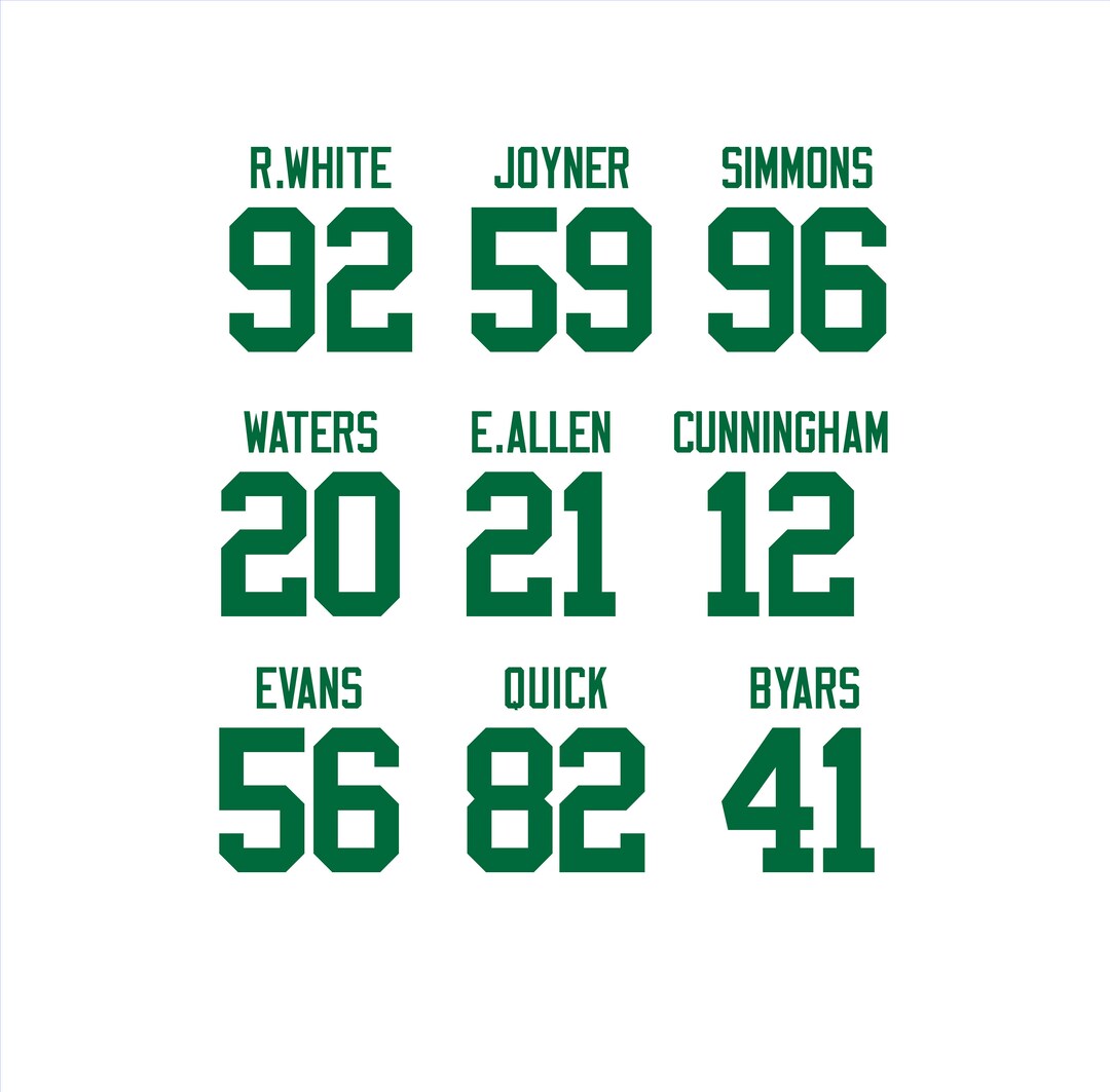 Philadelphia Eagles STICKER DECAL 80's White Joyner Cunningham - Etsy