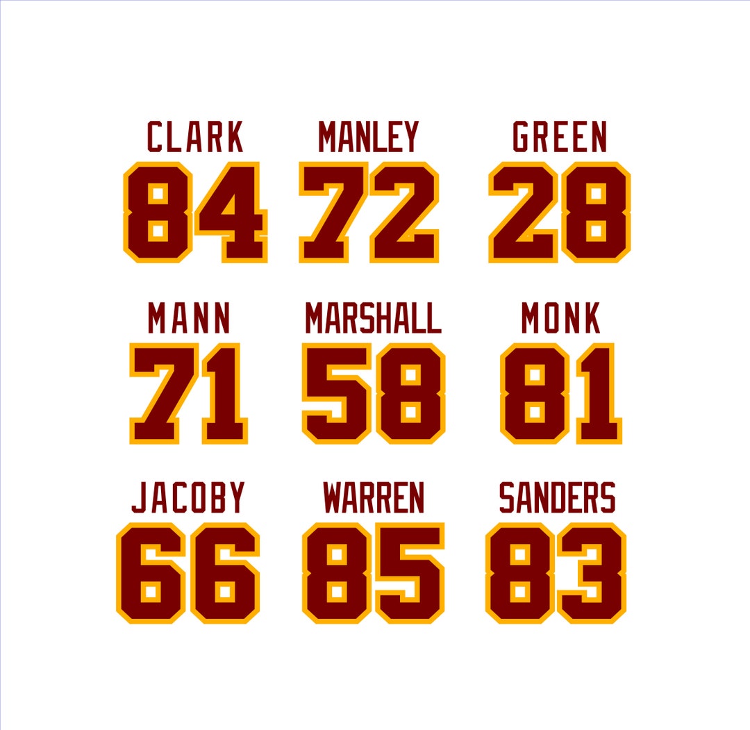 Washington NFL Football STICKER DECAL Stars Manley Green - Etsy