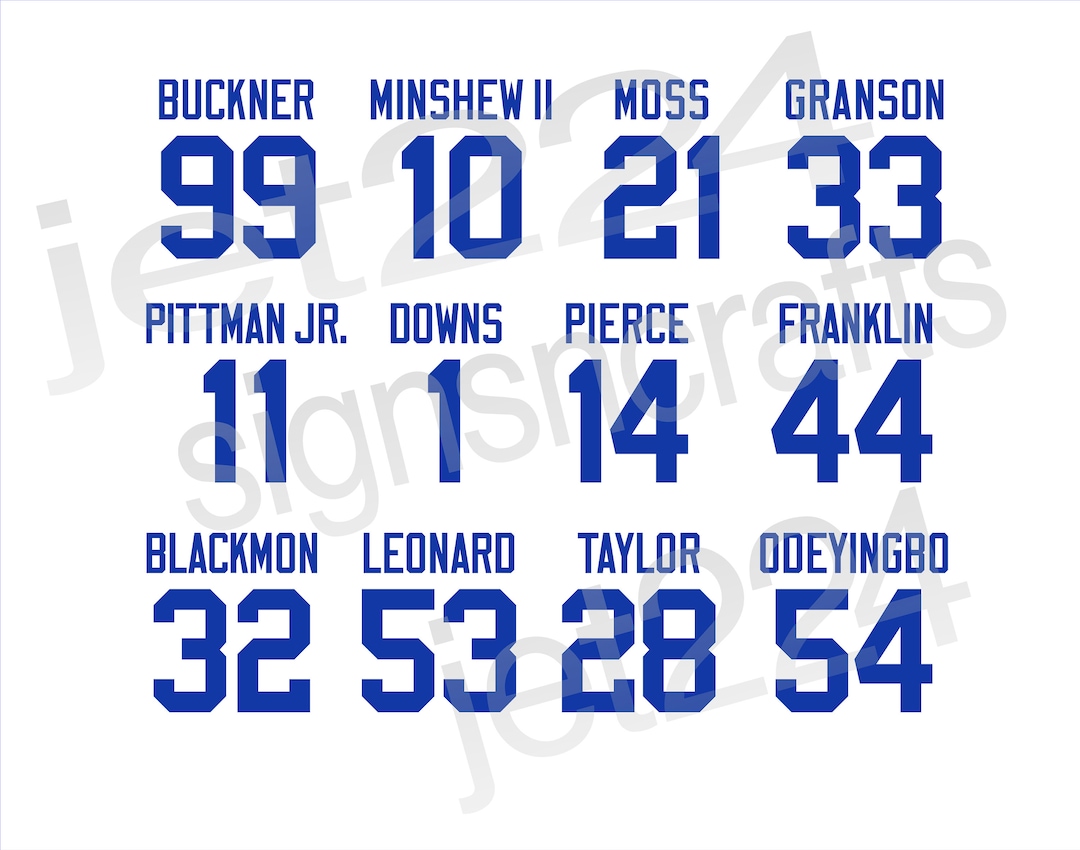 Indianapolis Colts STICKER DECAL 2023 - Etsy