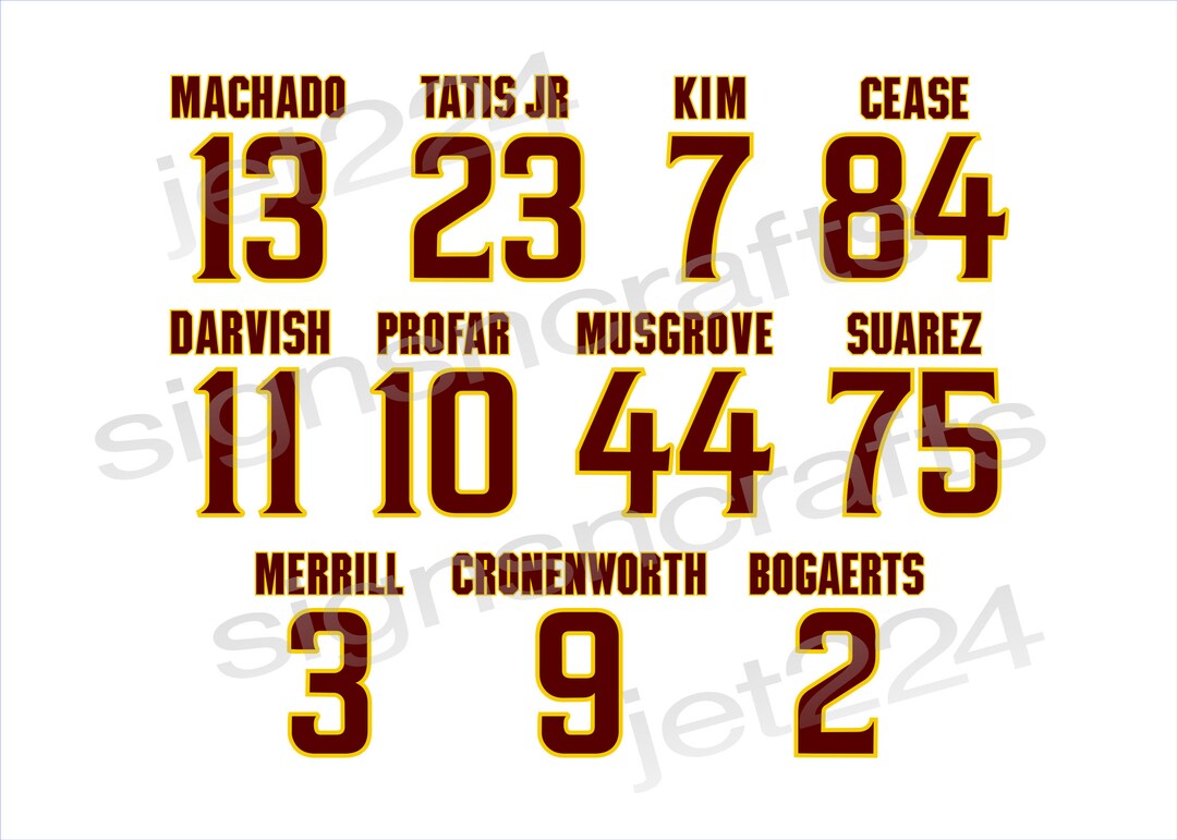 San Diego Padres STICKER DECAL, Tatis JR Machado - Etsy