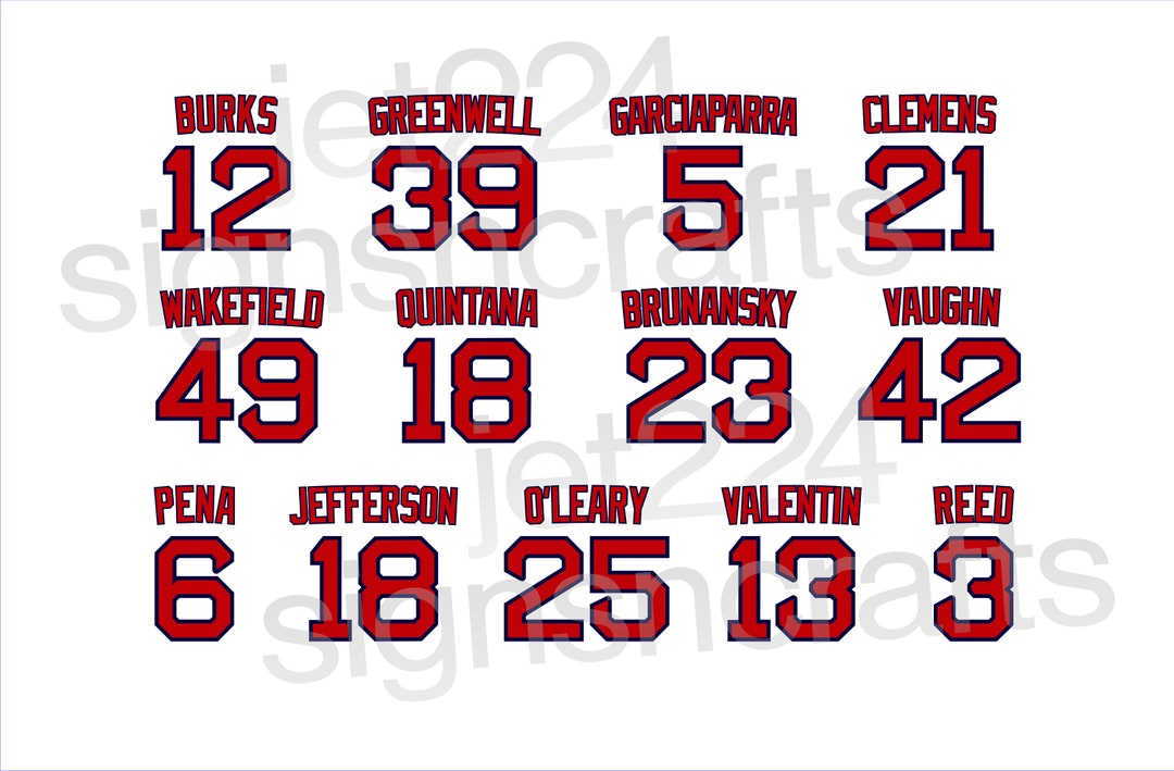 Boston Red Sox DECAL STICKER 1990s Clemens Garciaparra - Etsy