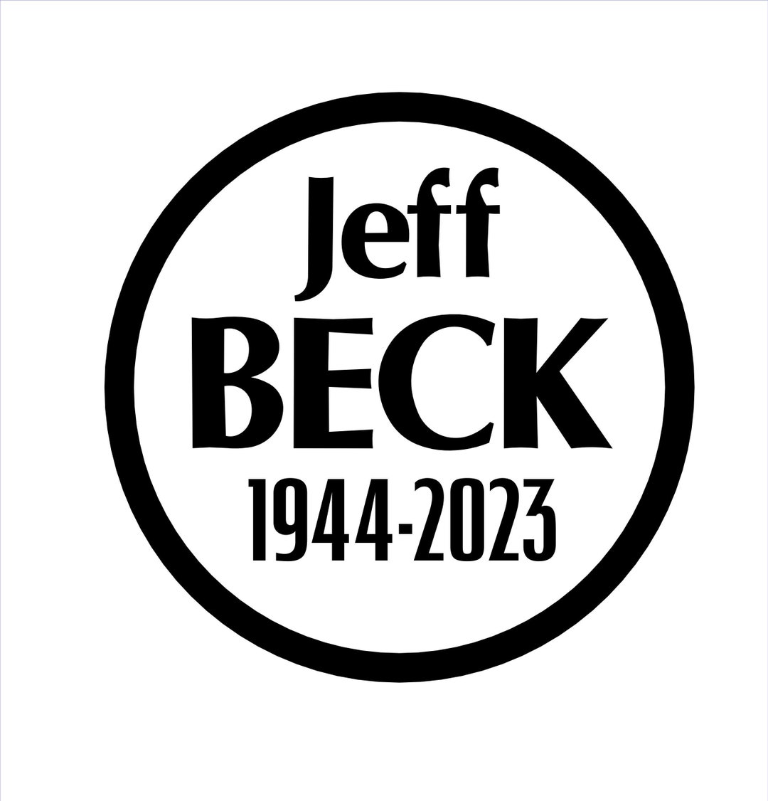 JEFF BECK Decal Sticker Guitar CD Tab - Etsy
