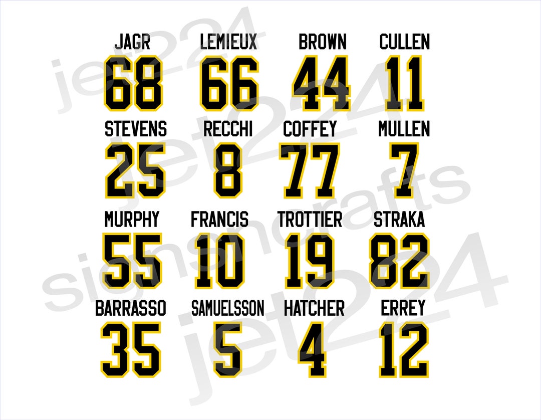 Pittsburgh Penguins STICKER DECAL 1990's Stars - Etsy