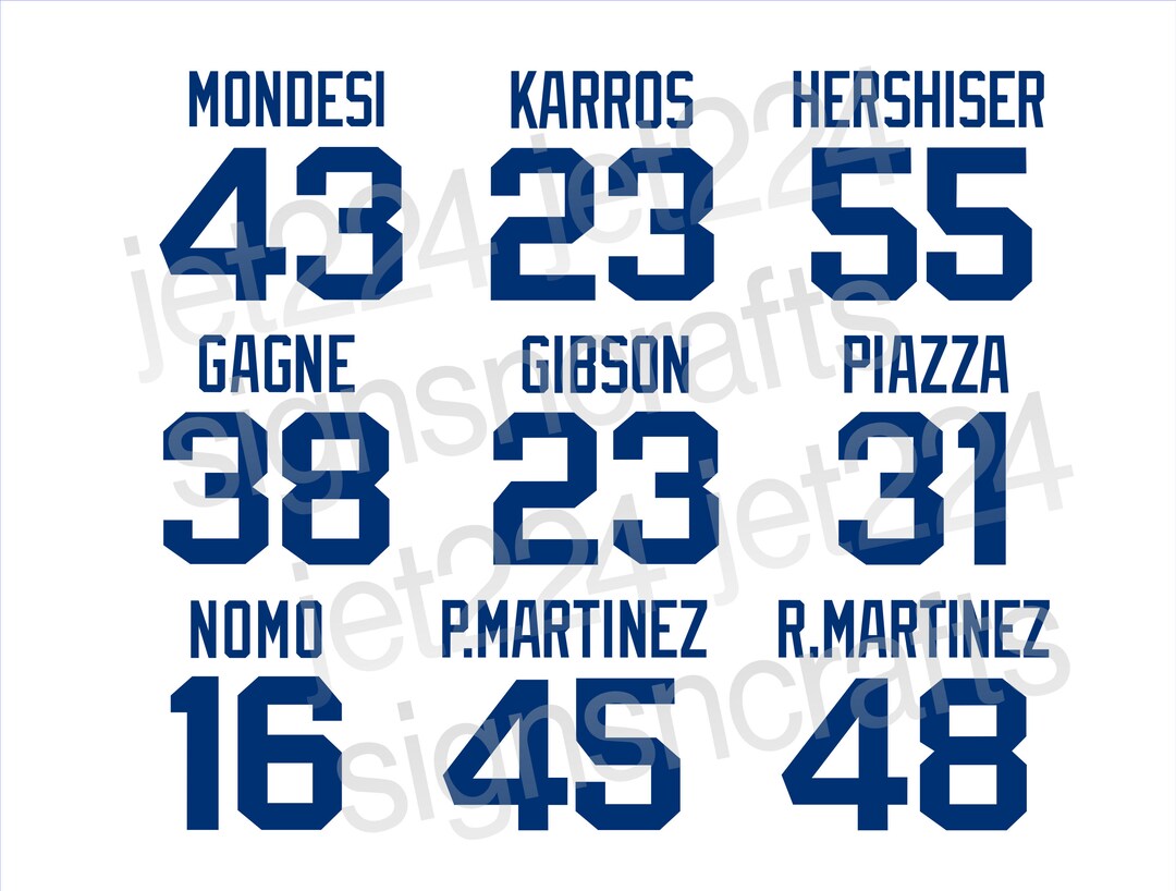 LA Dodgers STICKER DECAL 1990s Stars - Etsy