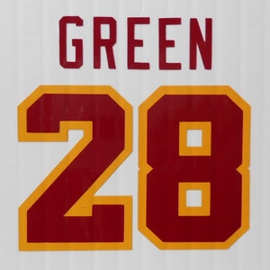 Washington NFL Football STICKER DECAL Stars Manley Green - Etsy