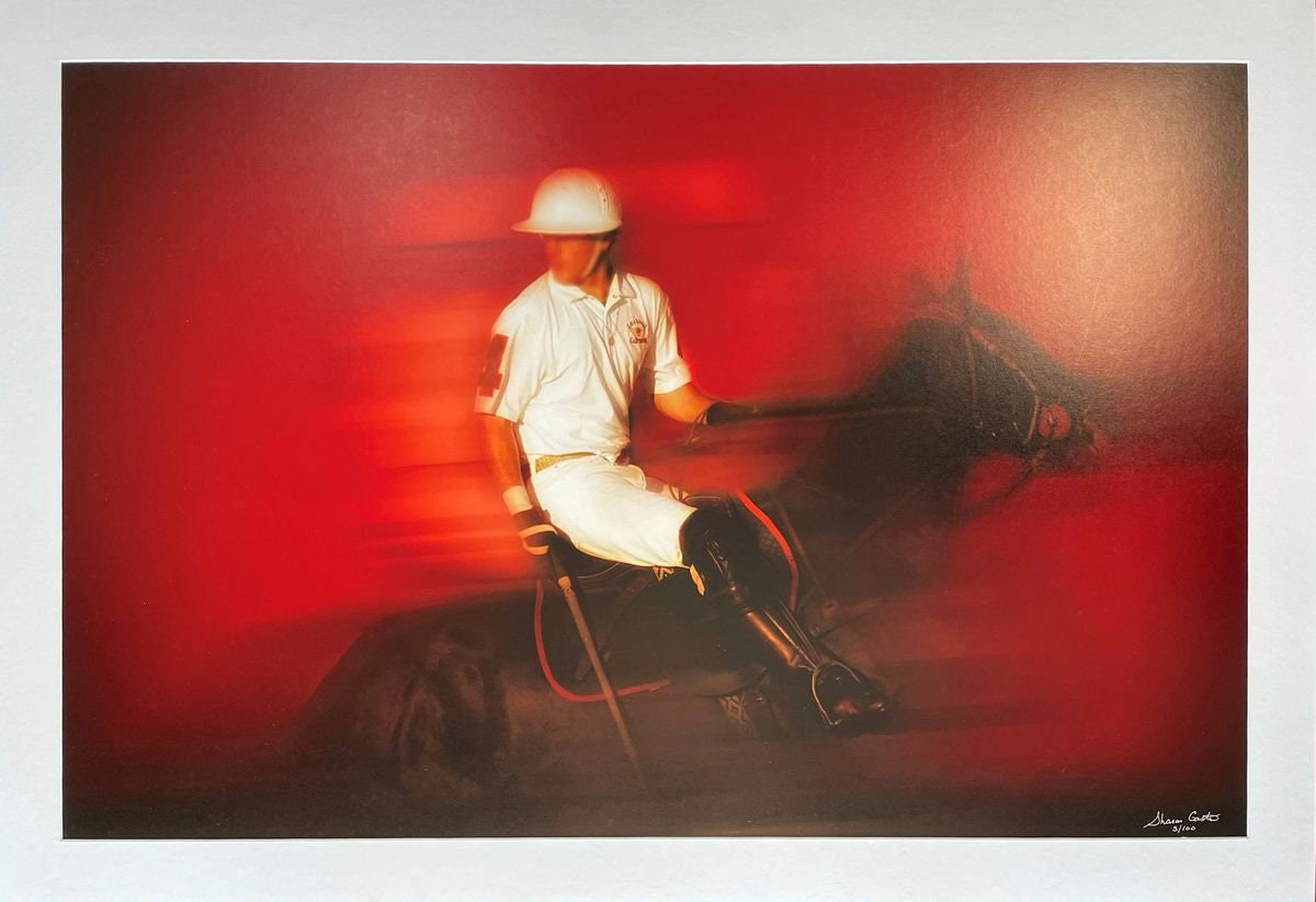Sharon Castro polo Rider Limited Edition 5/100 28x40 - Etsy Australia