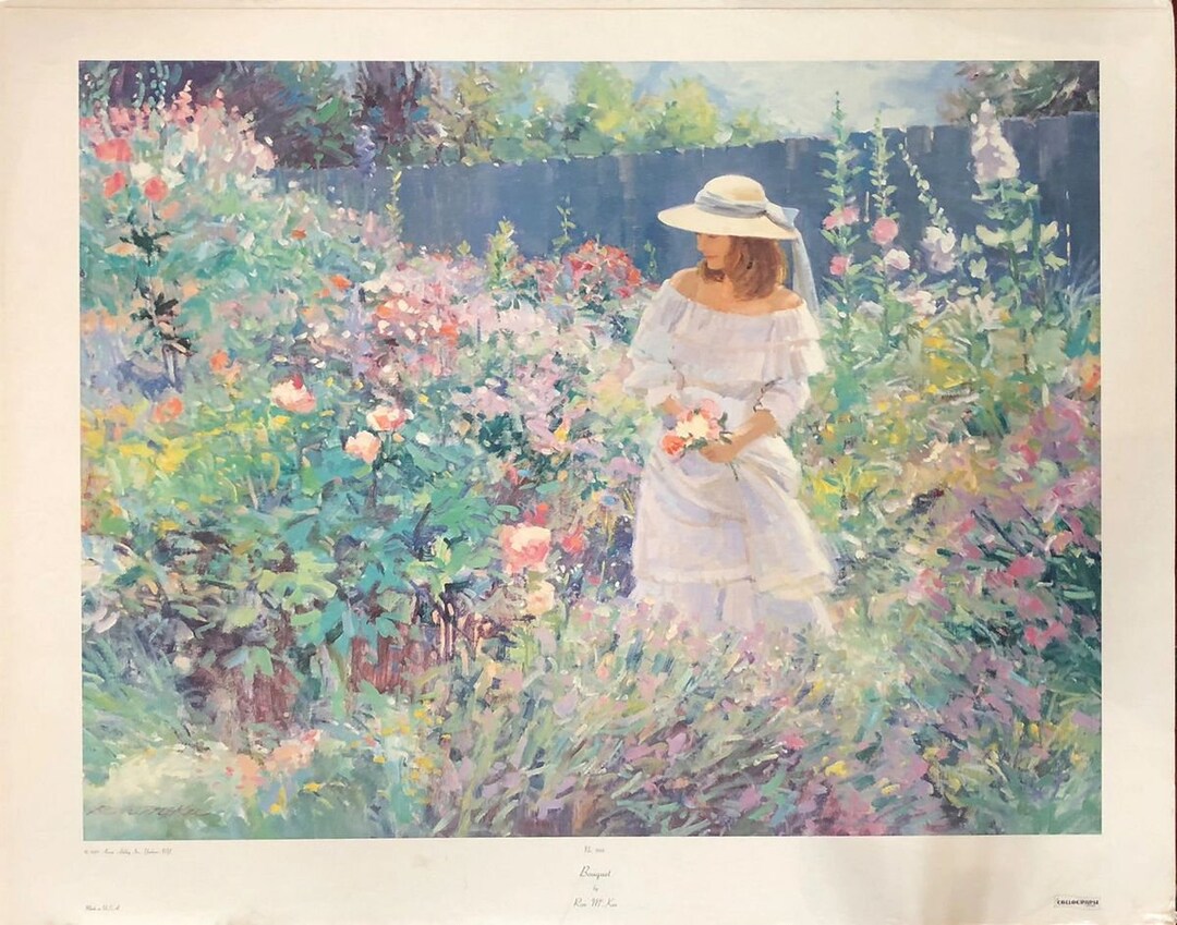 Ron Mckee - Bouquet 26x32 - Etsy