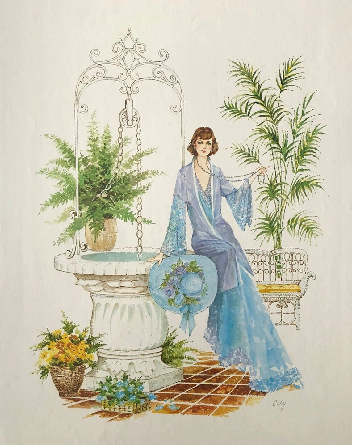 Coby 1976 Lithograph Print 22"x28" - Etsy