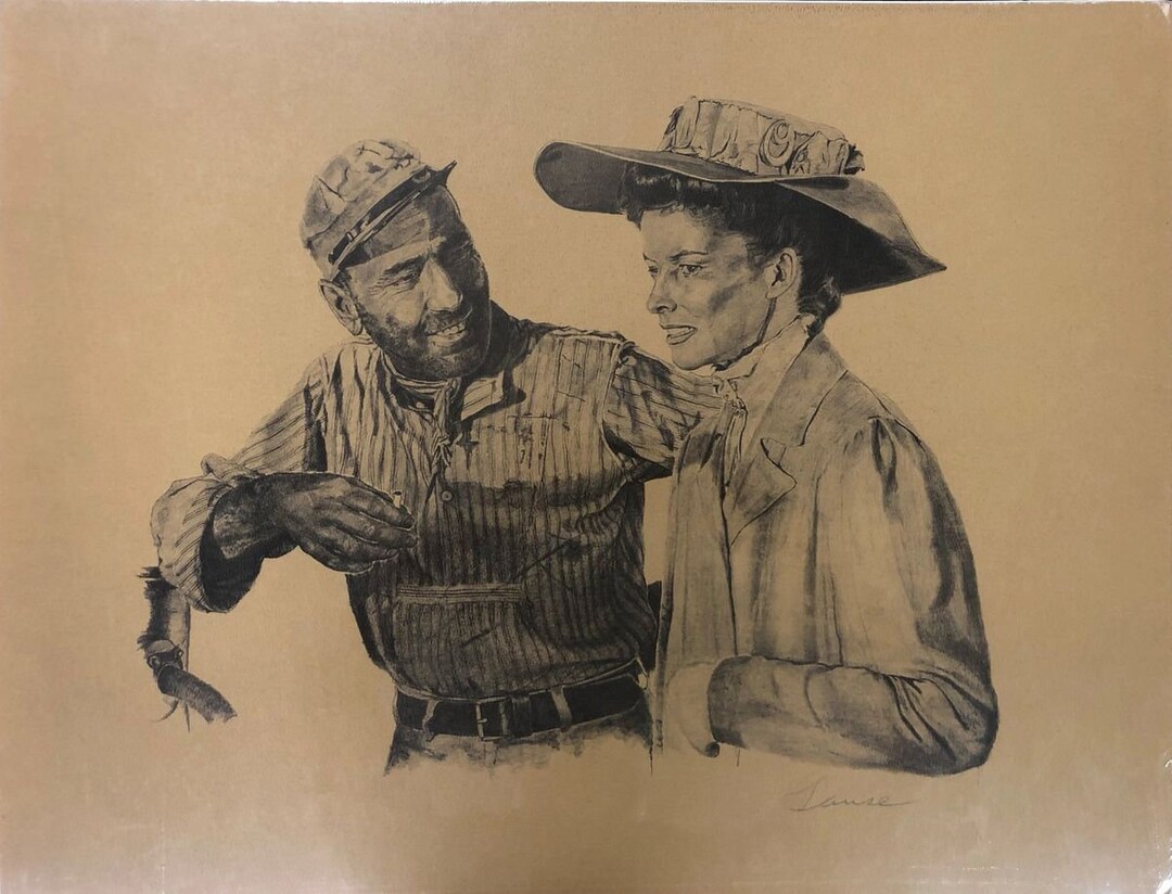 Glen Banse - Lanse of a Bogart | Hepburn Scene From the African Queen ...