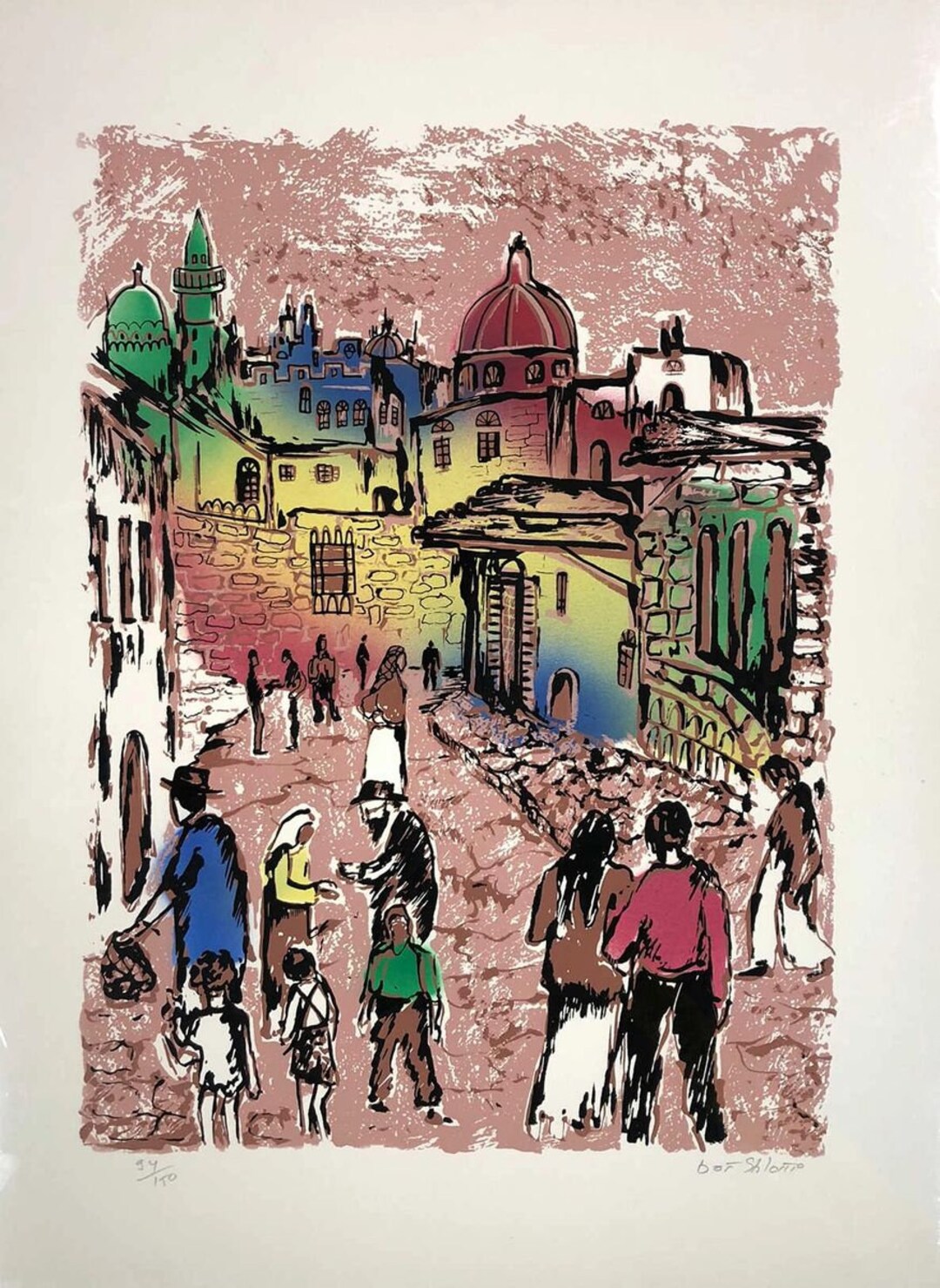 Shlomo - Jerusalem Limited Edition 94/150 20x26 - Etsy
