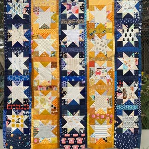 Stars Align Quilt Pattern (PDF) - Etsy