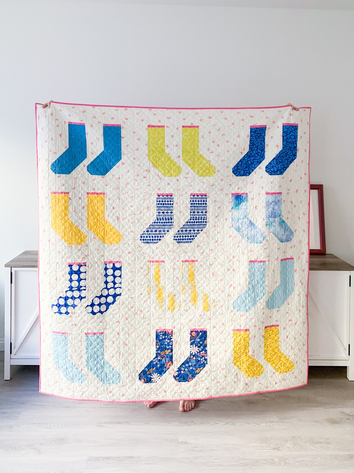 Toasty Toes Quilt Pattern (PDF) - Etsy