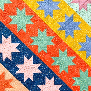 Stars Align Quilt Pattern (PDF) - Etsy