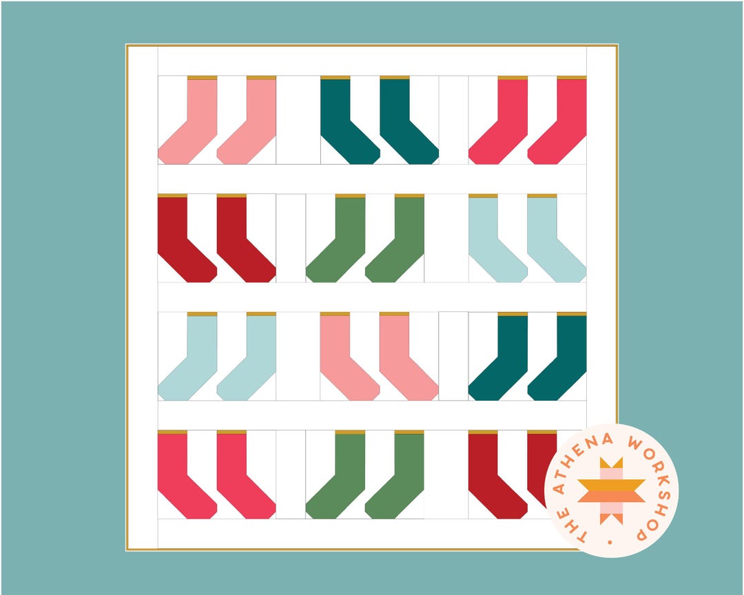 Toasty Toes Quilt Pattern (PDF) - Etsy