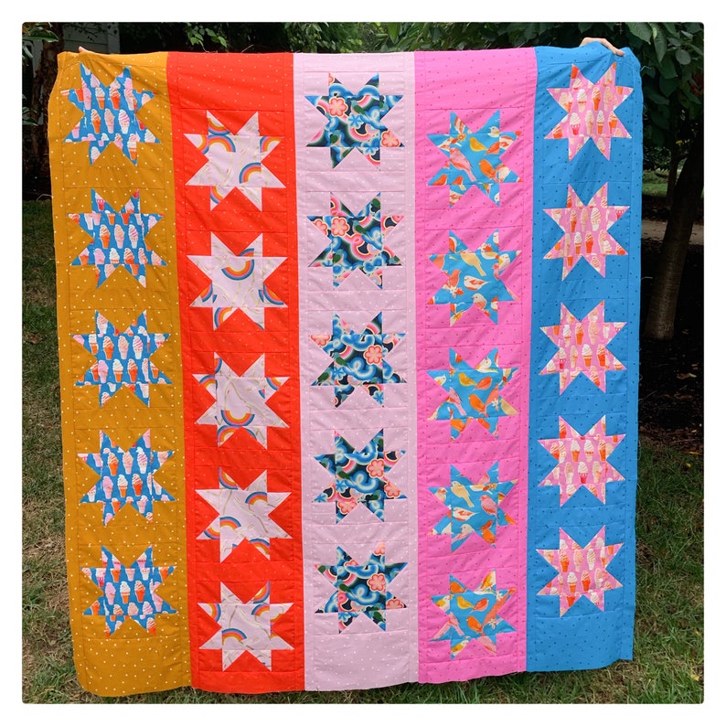 Stars Align Quilt Pattern PDF - Etsy