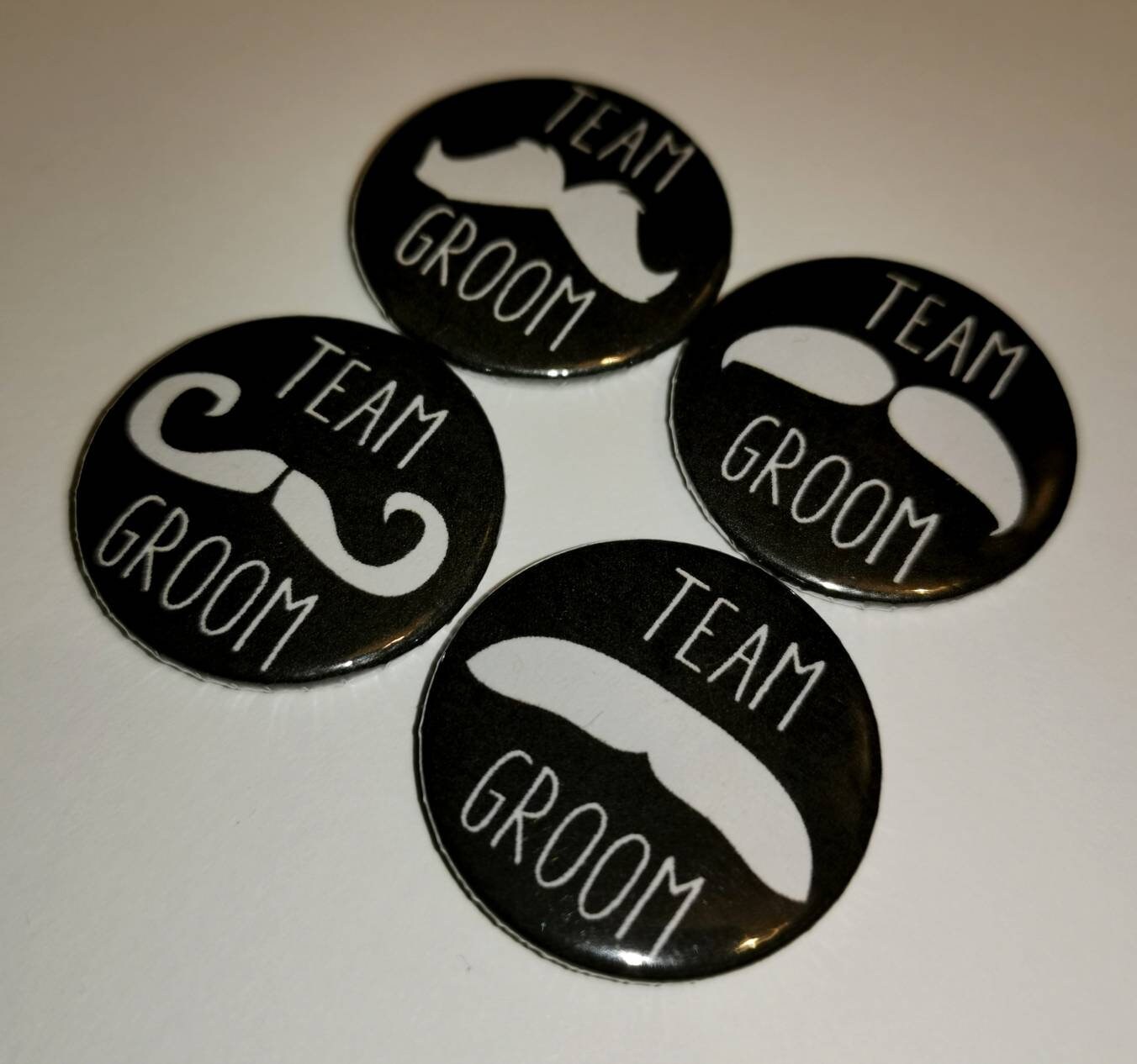 10x Team Groom Stag Party Badges 1x Groom Badge Etsy