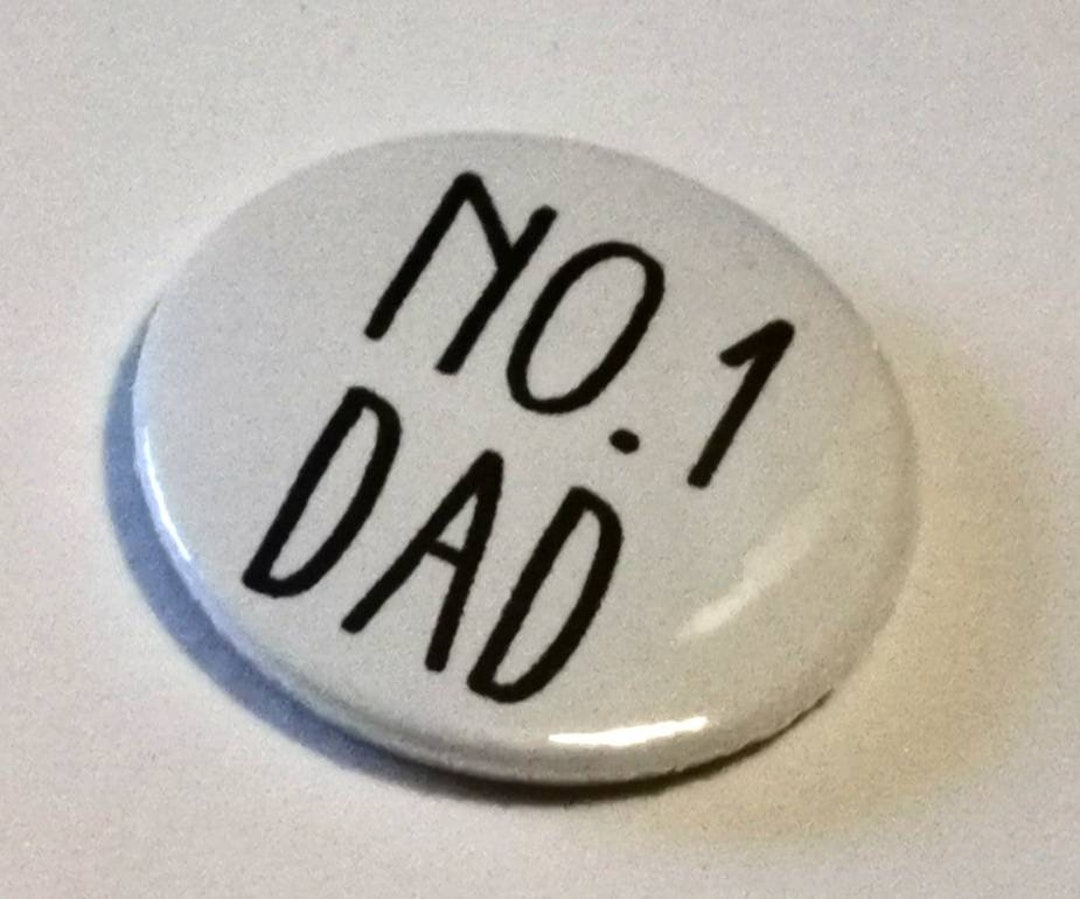 No. 1 DAD Badge. Gender Reveal. Baby Shower. Father's - Etsy UK