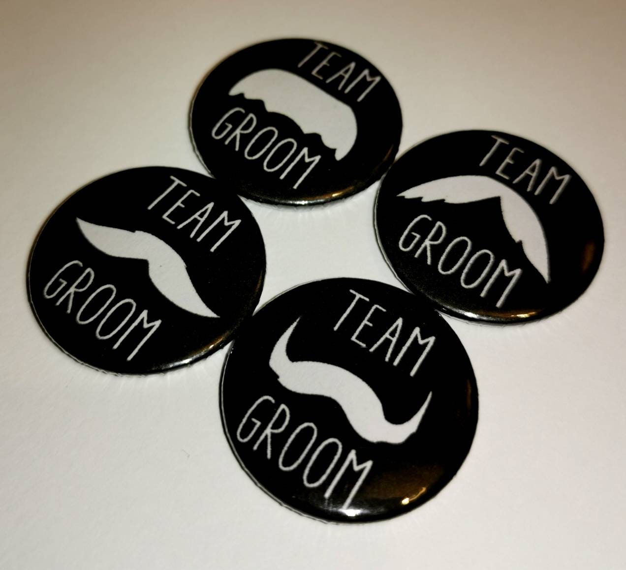 10x Team Groom Stag Party Badges 1x Groom Badge Etsy