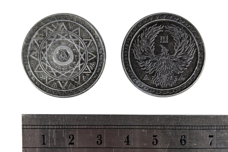 Fantasy Coins Magic Silver - Etsy