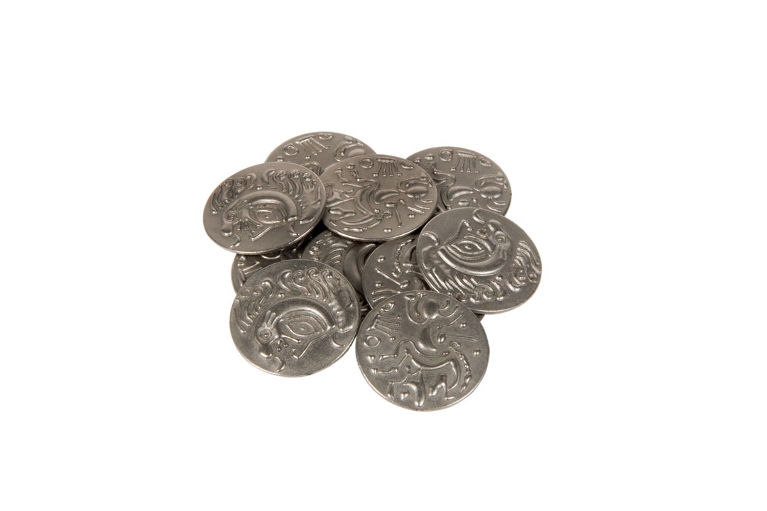 Celtic Themed Gaming Coins - Large 30mm (9-pack) - Etsy