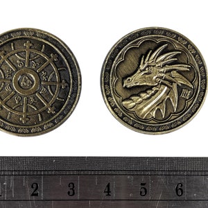 Fantasy Coins Magic Gold - Etsy