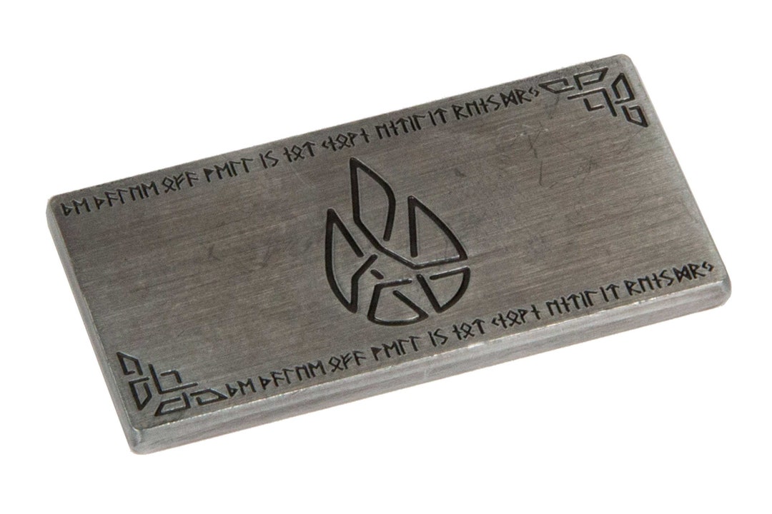 Fantasy Coins Small Antique Silver Dwarven Bar 1 - Etsy