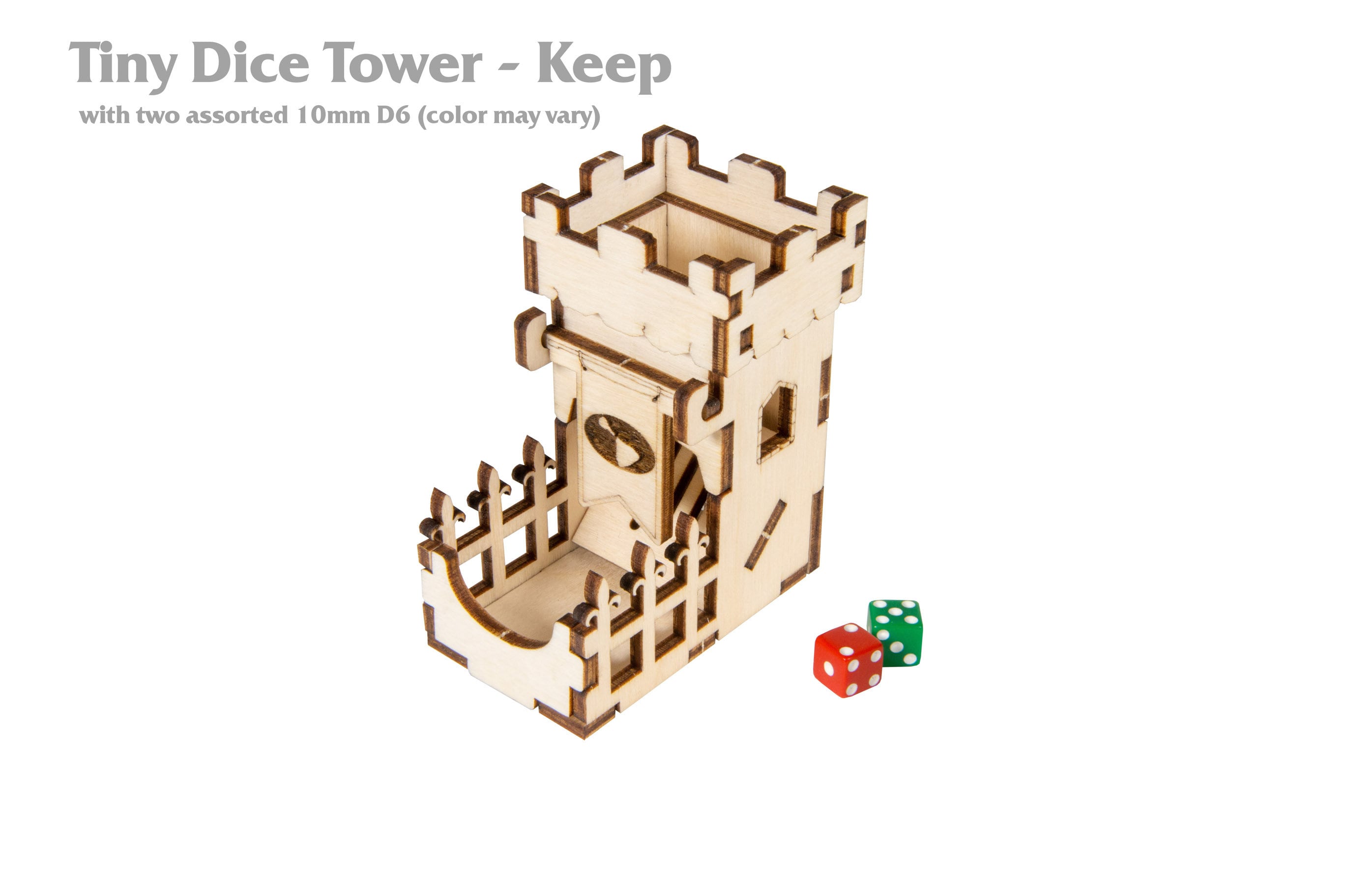 Tiny Dice Tower the Keep - Etsy