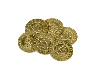 Dragons Themed Gaming Coins Jumbo 35mm 6-pack | Etsy