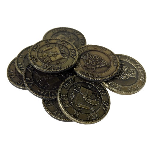 Fantasy Coins Magic Gold - Etsy