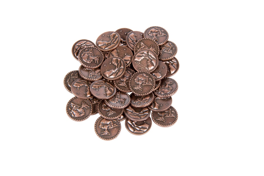 Dragons Themed Gaming Coins - Tiny 15mm (18-pack) - Etsy